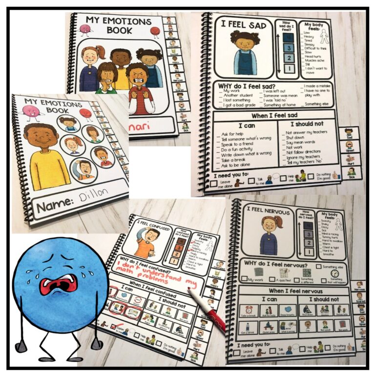 Emotions and behavior book social skills self regulation SEL coping ...