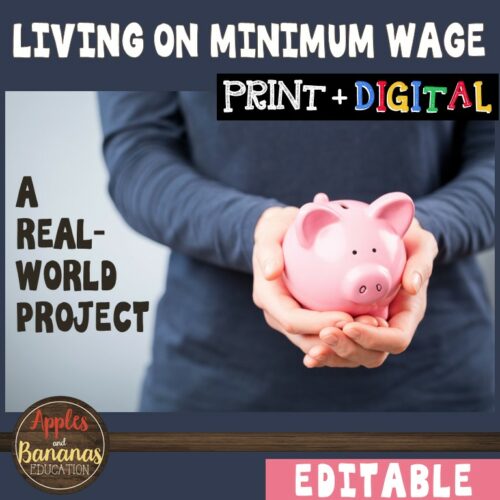 Minimum Wage Project | Made By Teachers