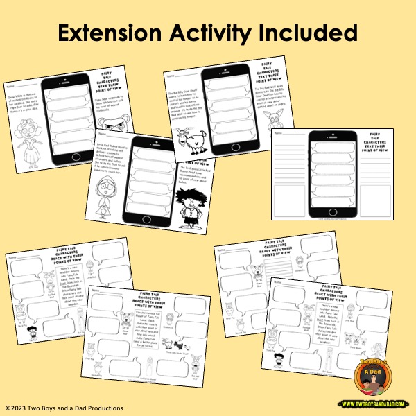 Point of View Of FAIRY TALE Characters PowerPoint - Comparing ...