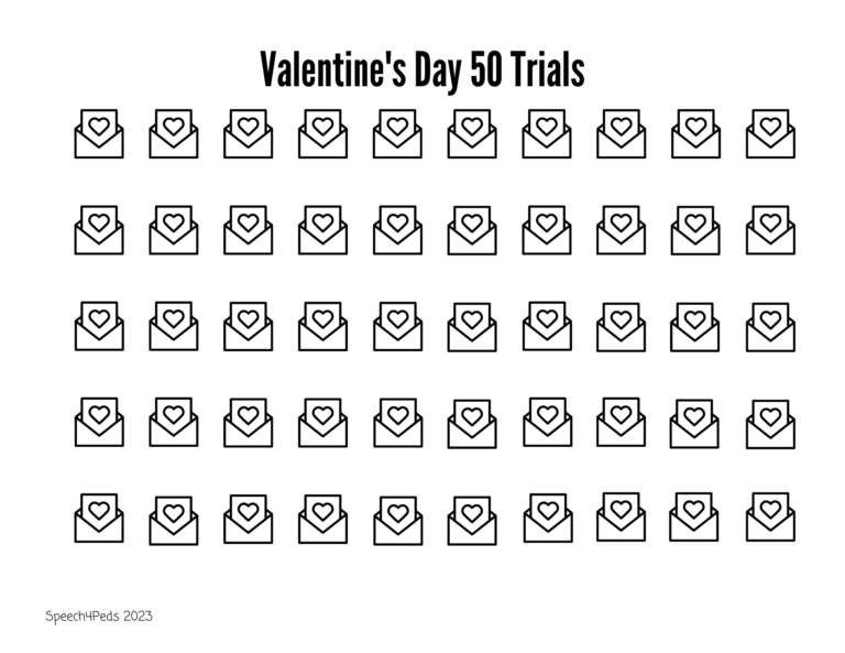 Valentine's Day 50 Trials | Made By Teachers
