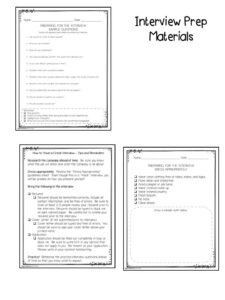 Career Readiness - Cover Letter, Résumé, Job Application, and Mock ...