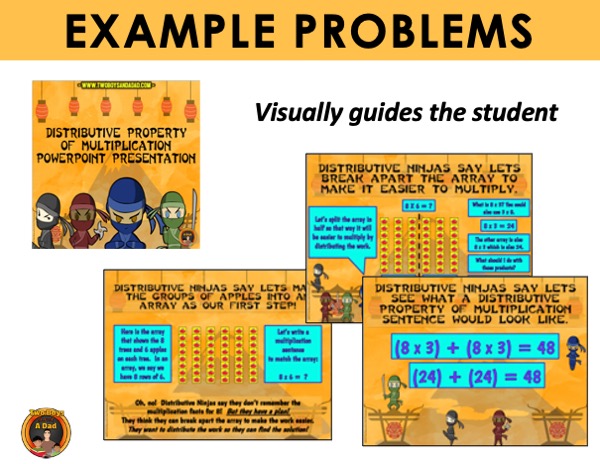 Distributive Property of Multiplication POWERPOINT Lesson | Made By ...