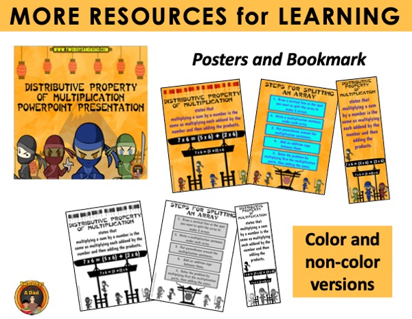Distributive Property of Multiplication POWERPOINT Lesson | Made By ...