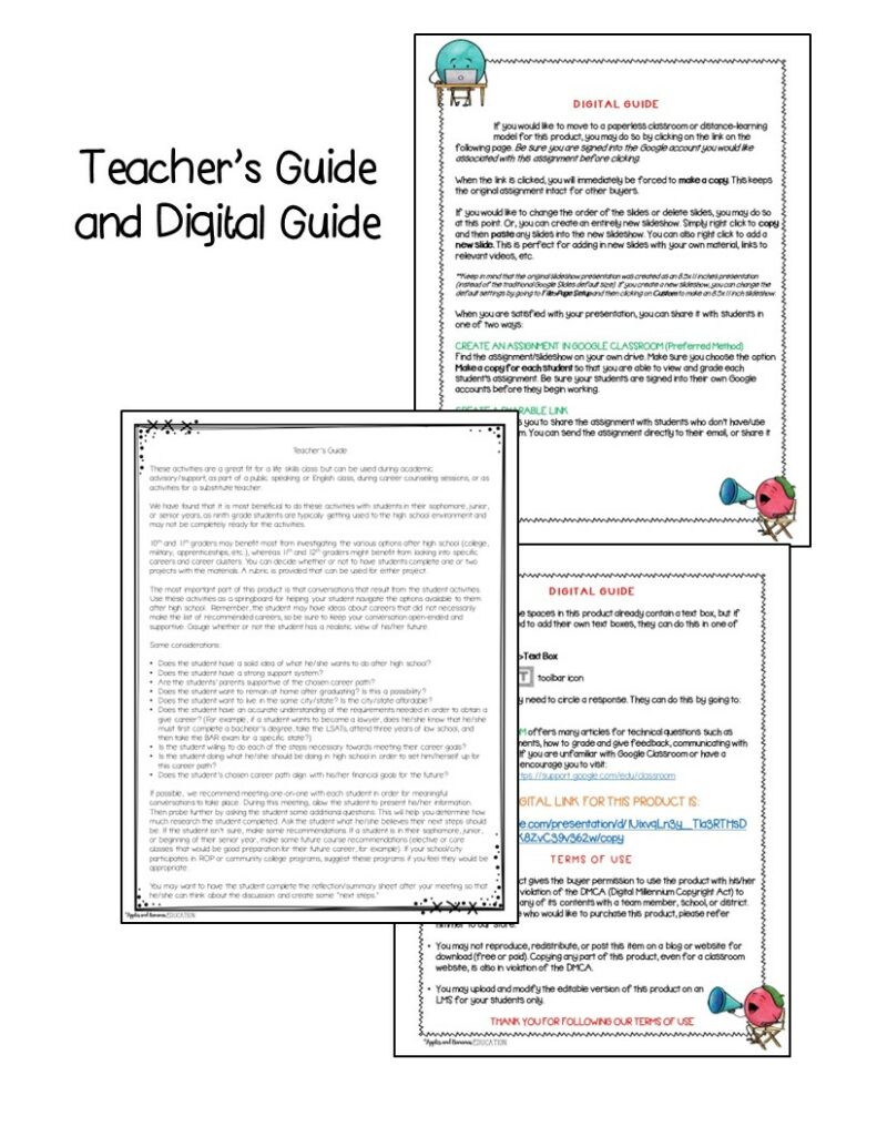 College and Career Exploration | Made By Teachers