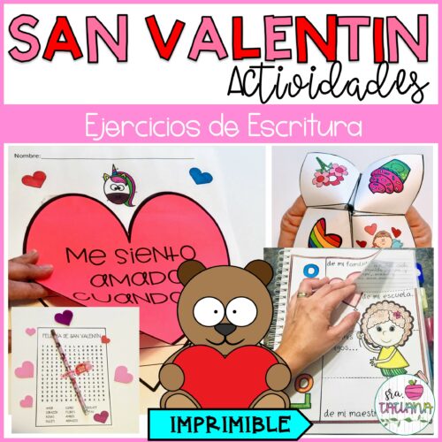 Valentine's Day in Spanish | Día de San Valentín | Actividades de ...