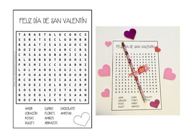 Valentine's Day in Spanish | Día de San Valentín | Actividades de ...