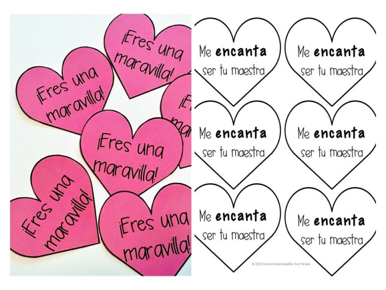 Valentine's Day in Spanish | Día de San Valentín | Actividades de ...