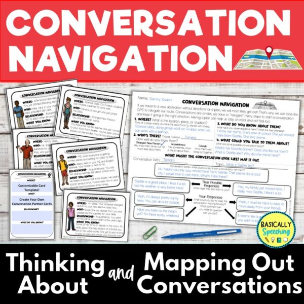 Conversation Skills Activity Planning Initiating and Maintaining a ...