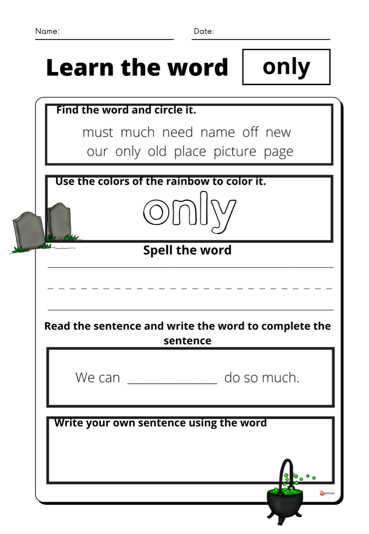 Sight Words Worksheets Fall Theme | Made By Teachers