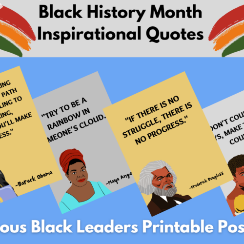 Black History Month Inspirational Quotes| Famous Black Leaders ...