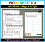 1 Digit Addition – Math Addition Worksheets – Addition Word Problems ...