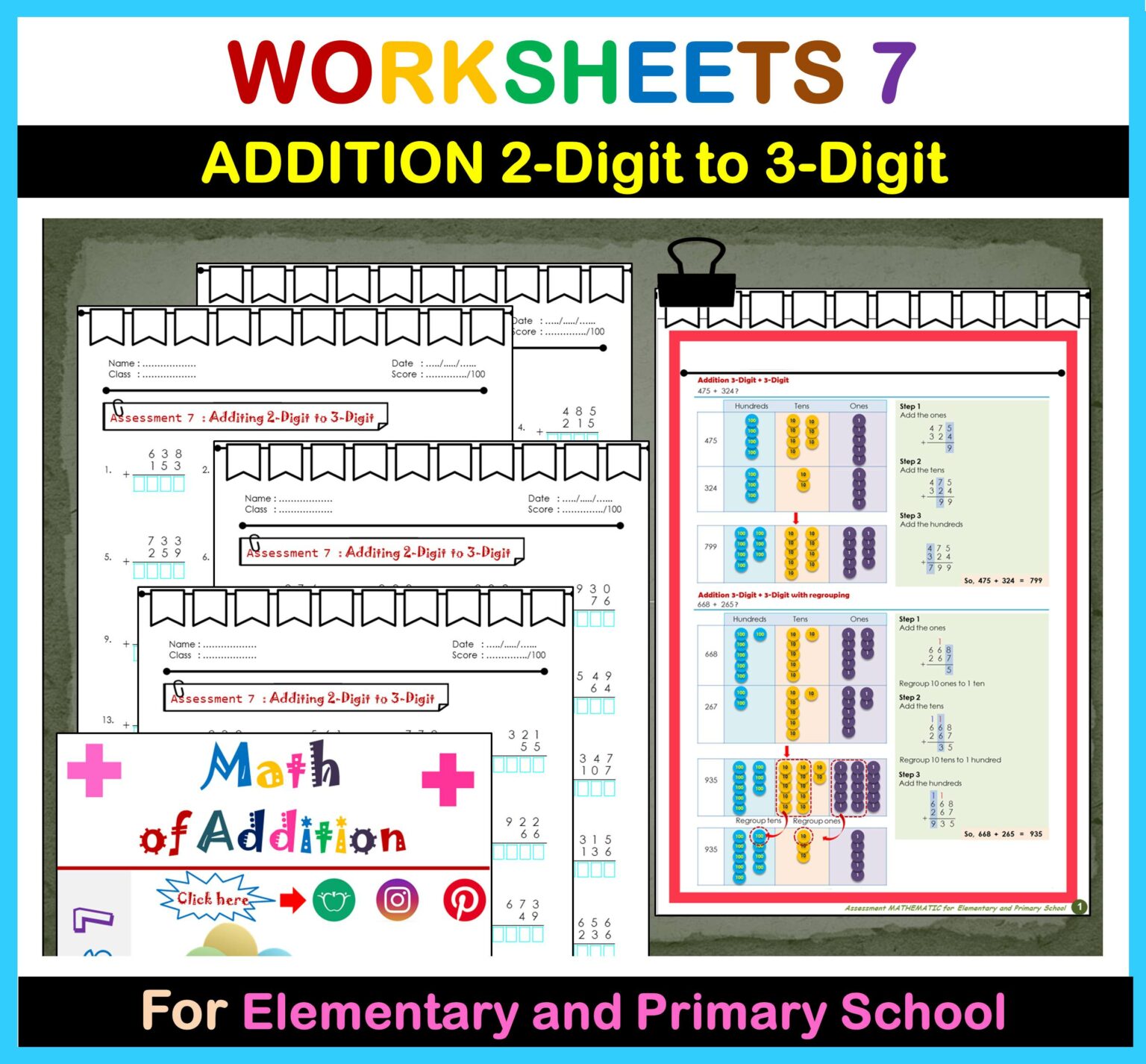 Division 2 and 3 – Math Division Worksheets – Division Word Problems ...