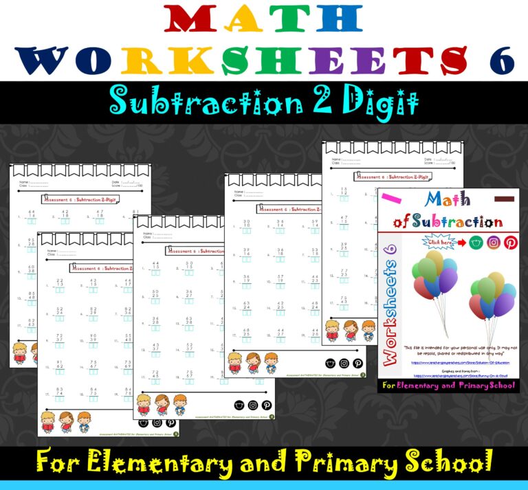 Math Multiplication Part 1 to 4 BUNDLES – Multiplication Worksheets ...