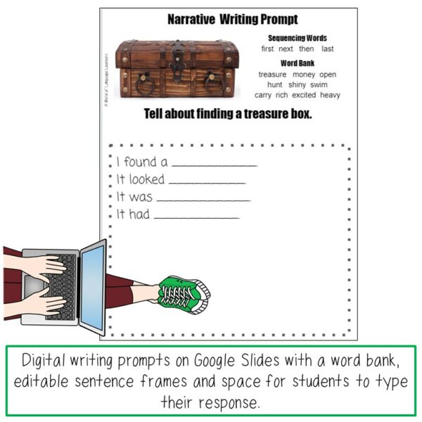 Digital Narrative Writing Prompts | Made By Teachers