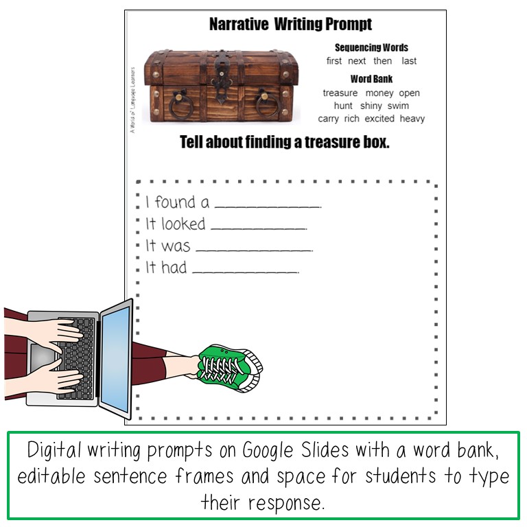 Digital Narrative Writing Prompts | Made By Teachers