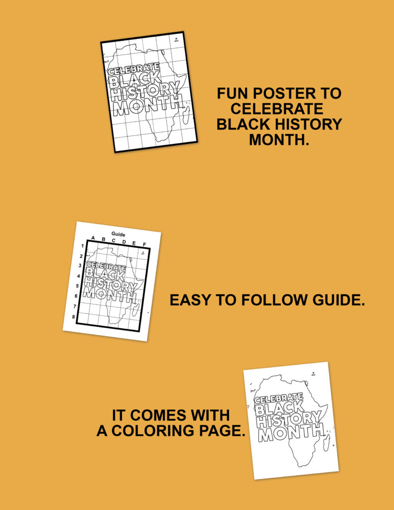 Black History Month Collaboration Poster | Made By Teachers