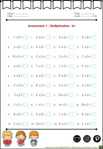 Multiplication 1 to 3 – Math Multiplication Worksheets – Multiplication ...