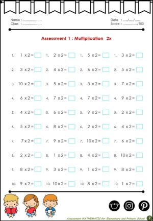 Multiplication 1 to 3 – Math Multiplication Worksheets – Multiplication ...