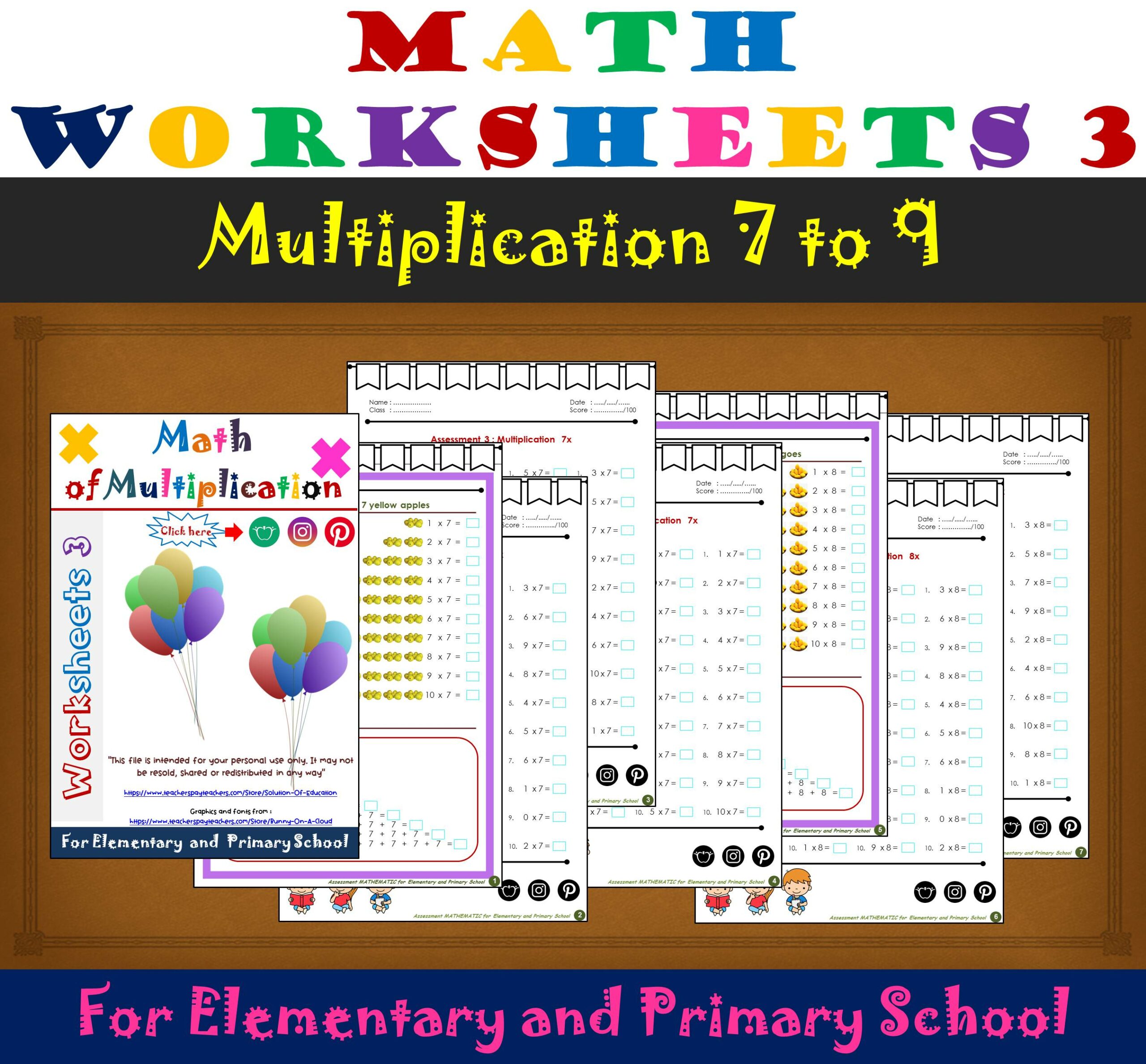 Division 4 and 5 – Math Division Worksheets – Division Word Problems ...