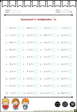 Multiplication 7 to 9 – Math Multiplication Worksheets – Multiplication ...