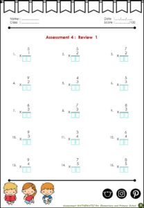 1-Digit Multiplication – Math Multiplication Worksheets ...