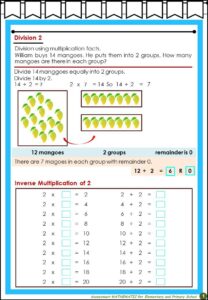 Division 2 and 3 – Math Division Worksheets – Division Word Problems ...