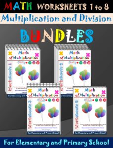 Math Multiplication and Division BUNDLES – Math Worksheets – Math Word ...