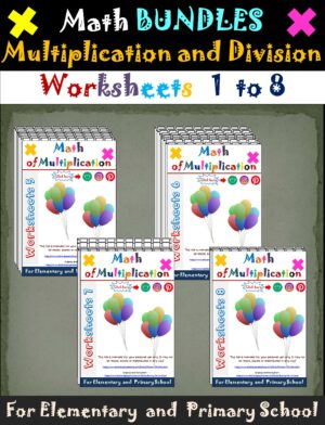 Math Multiplication and Division BUNDLES – Math Worksheets – Math Word ...