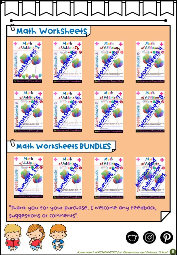 Math Addition Worksheets – Math Addition Free Download – Math Addition ...