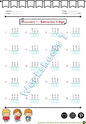 Math Subtraction Worksheets – Math Subtraction Free Download ...