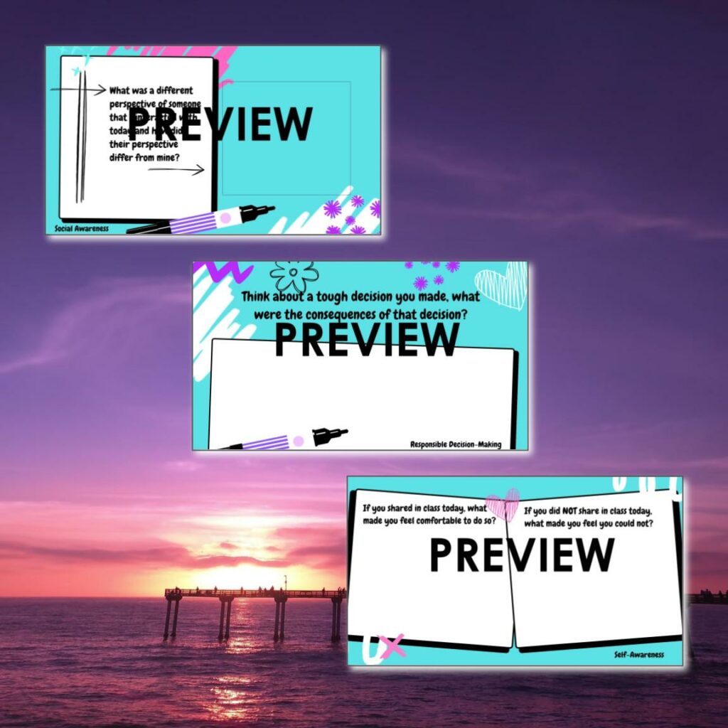 SEL Exit Tickets | Social Emotional Exit Tickets | Made By Teachers