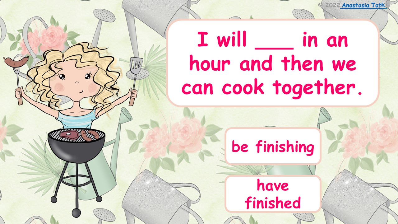 FUTURE PERFECT ESL interactive grammar game quiz test efl activities ...