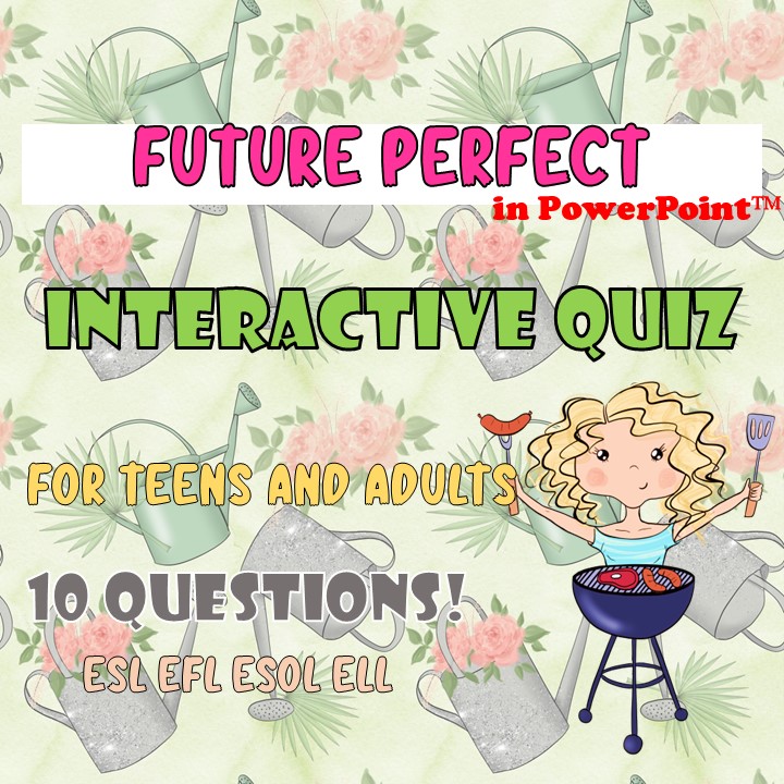 FUTURE PERFECT ESL interactive grammar game quiz test efl activities ...