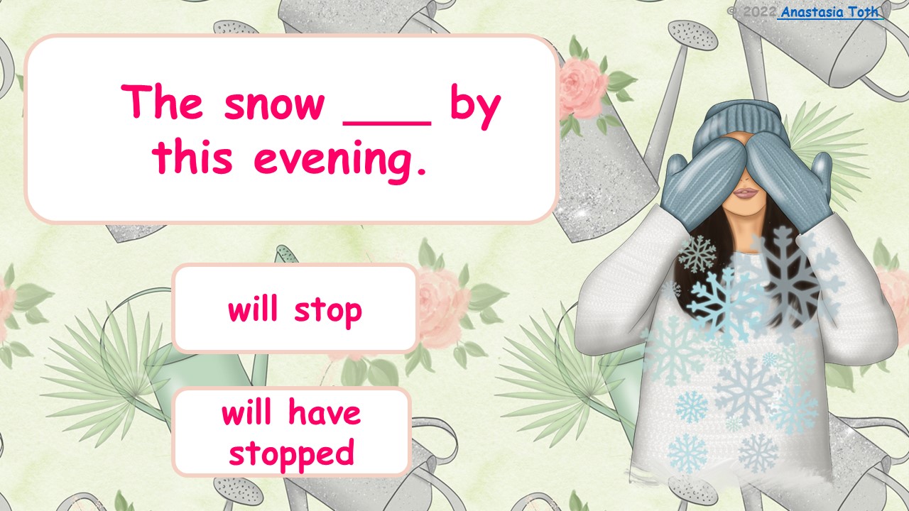 FUTURE PERFECT ESL interactive grammar game quiz test efl activities ...