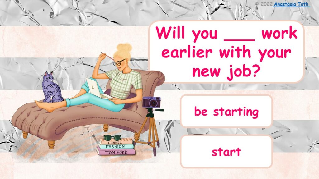 FUTURE CONTINUOUS PROGRESSIVE ESL interactive game quiz grammar efl ...