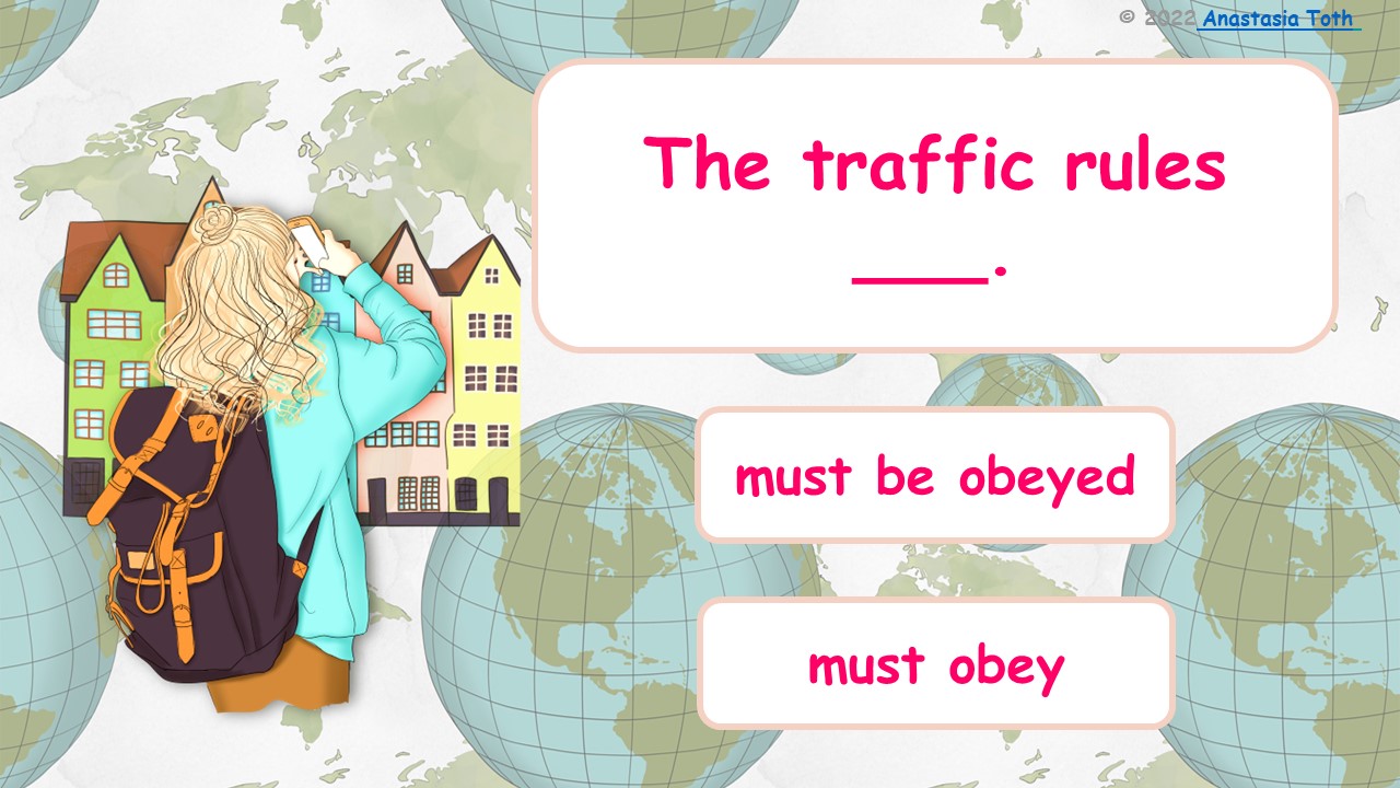 MODAL VERBS PASSIVE VOICE ESL interactive grammar game quiz activities ...