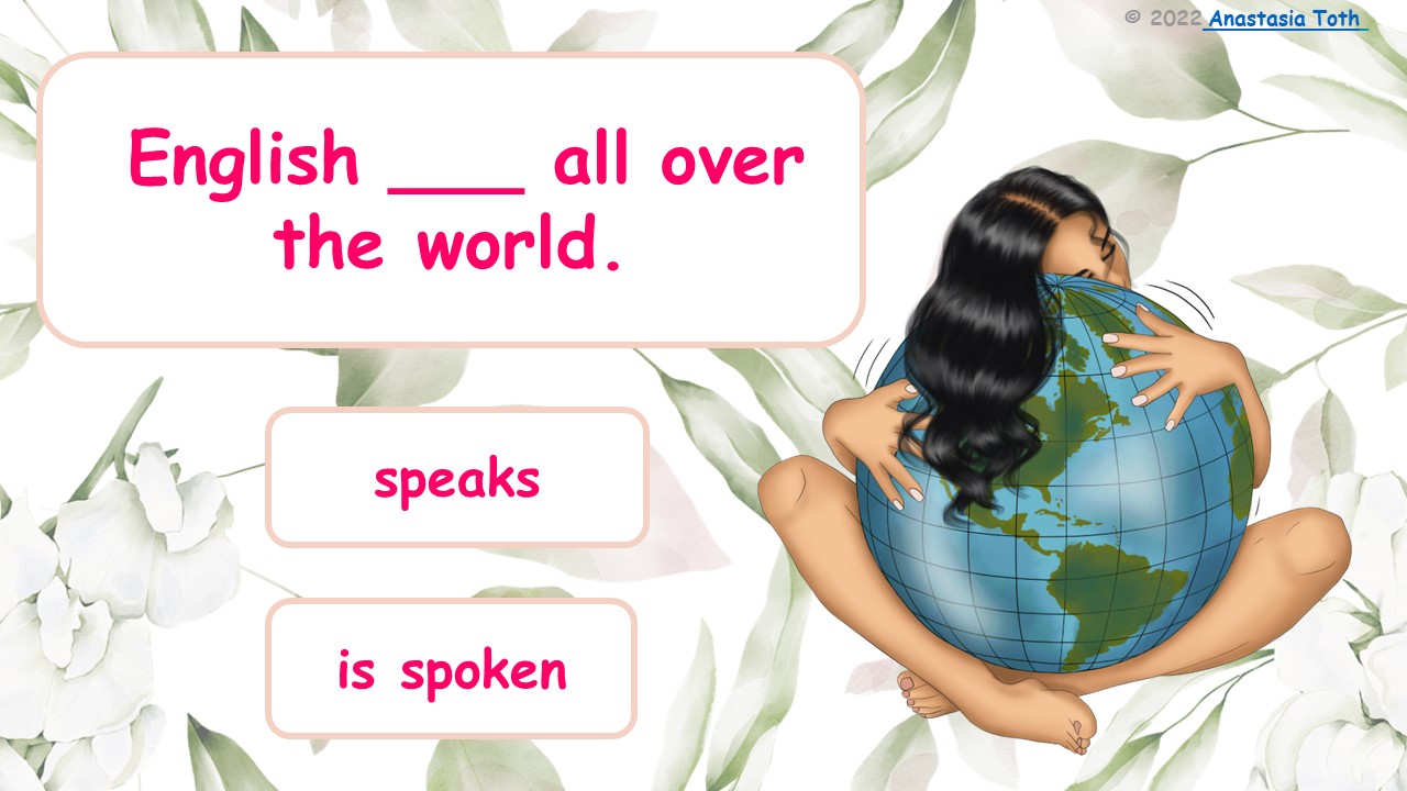 ACTIVE OR PASSIVE VOICE ESL interactive grammar game quiz test ...