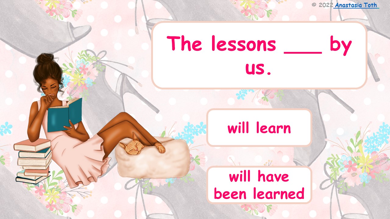 FUTURE PERFECT PASSIVE VOICE ESL interactive grammar game quiz test ...