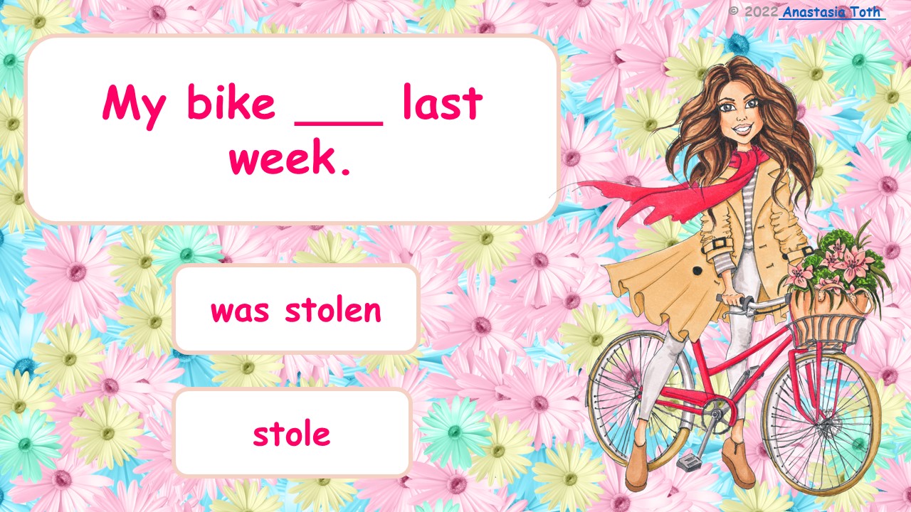 PAST SIMPLE PASSIVE VOICE ESL interactive grammar game quiz test | Made ...