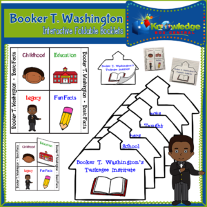 Booker T. Washington Interactive Foldable Booklets | Made By Teachers