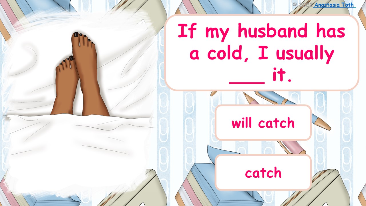 ESL English Zero, 1st, 2nd, 3rd Conditional interactive game quiz test ...