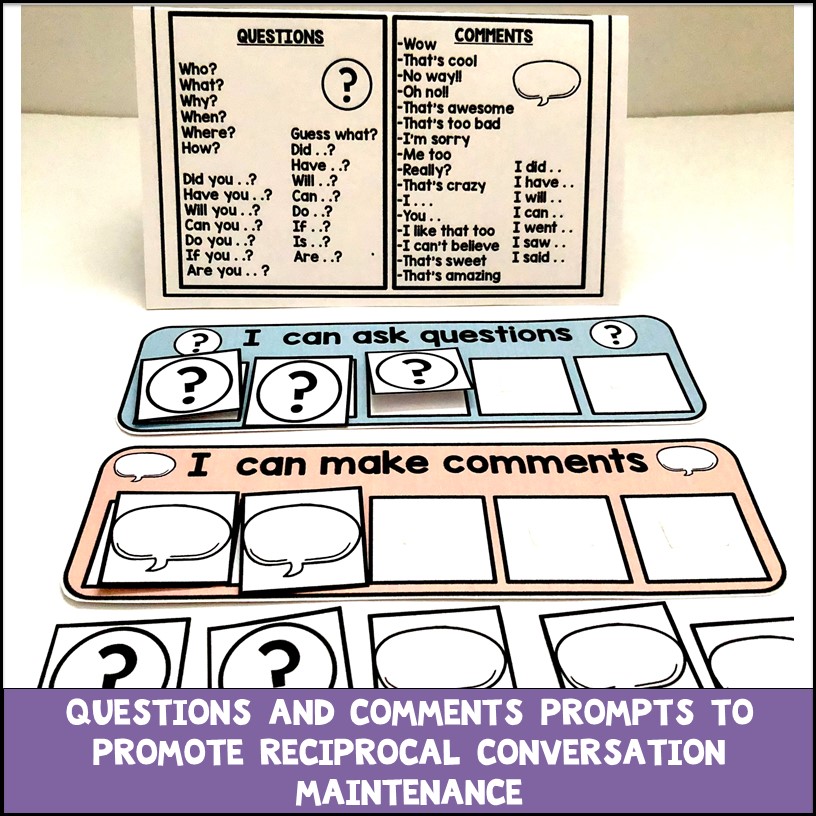 Conversation reciprocal two way topic maintenance social skills ...