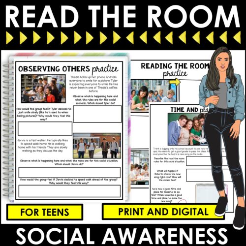 Read the room social skills activities for social and situational ...