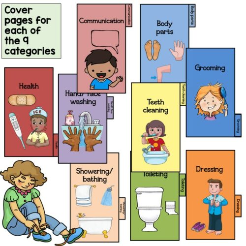Personal Care Visual Communication Cards Schedules and Task Analysis ...