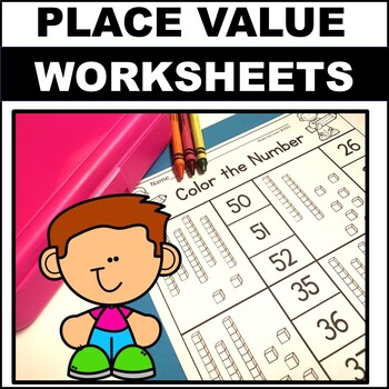 Place Value Number Sense to 120 Worksheets | Made By Teachers