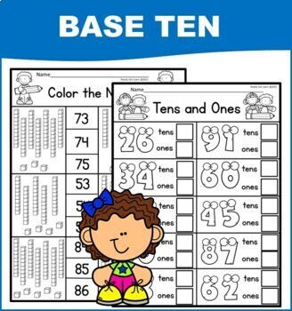Place Value Number Sense to 120 Worksheets | Made By Teachers