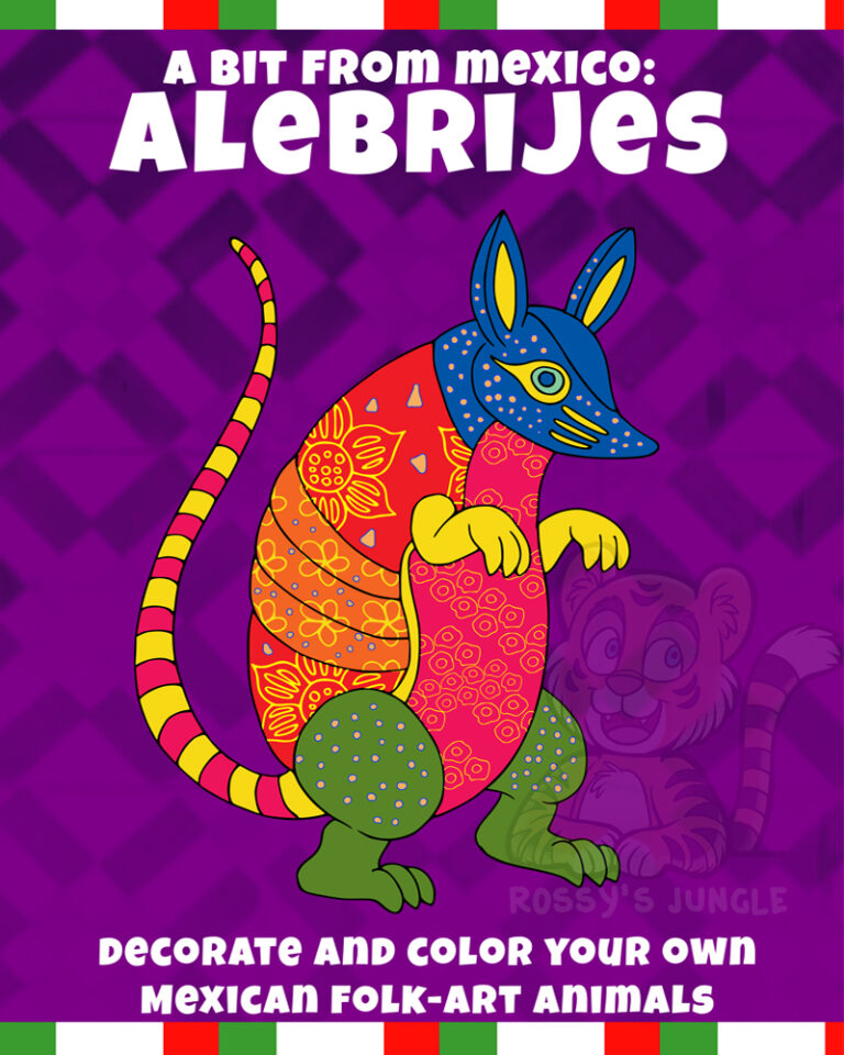 A Bit from Mexico: DIY Alebrijes coloring pages | Made By Teachers