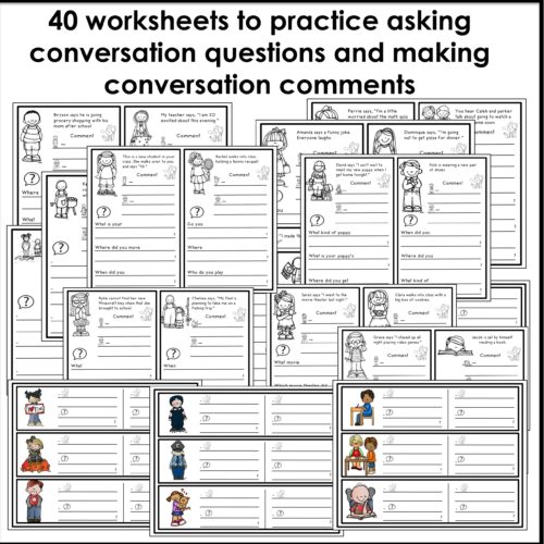 Conversation social skills supports for Autism speech and pragmatics ...