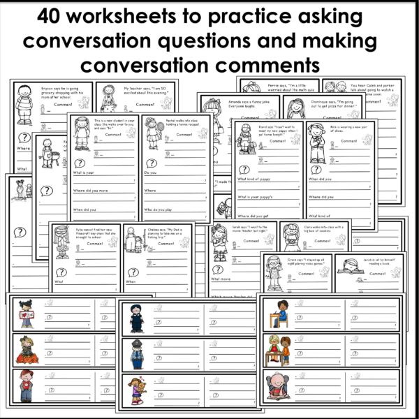 Conversation social skills supports for Autism speech and pragmatics ...
