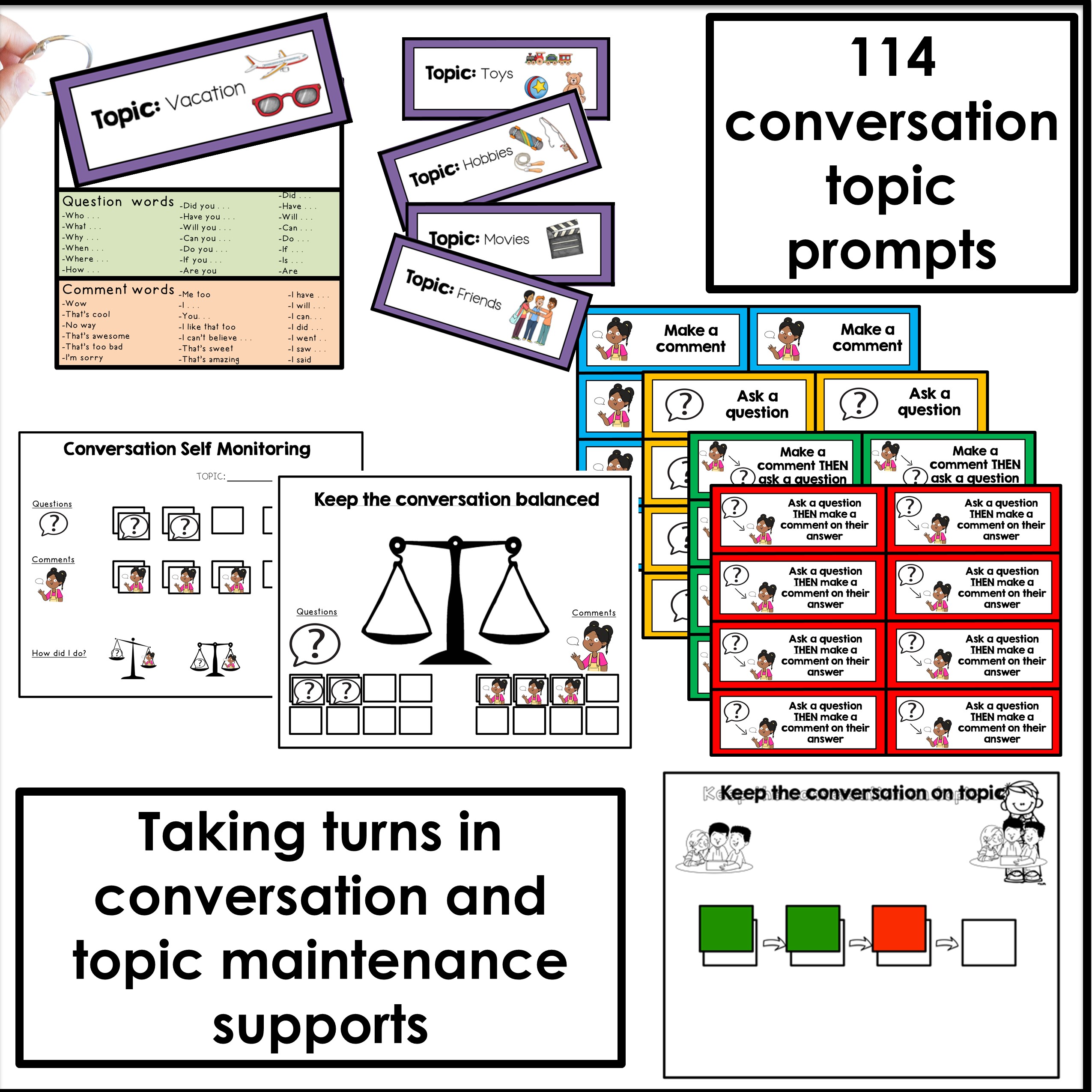 Conversation social skills supports for Autism speech and pragmatics ...